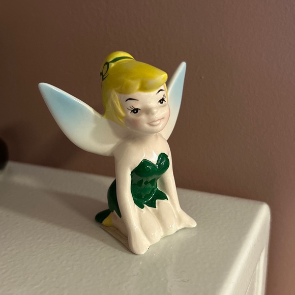 Disney | Accents | Vintage Tinker Bell Walt Disney Japan Figurine ...